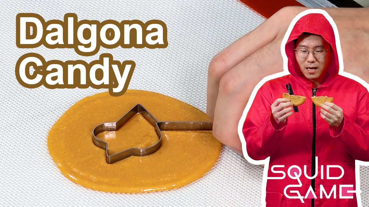 [Squid Game] Dalgona Candy (failproof) by a Korean pastry chef | Book Recipes